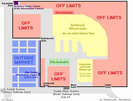 Visiting Tsukiji fish market — The largest fish market in the world of ...