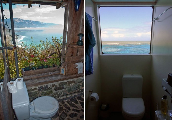 31+ photos show amazing toilet views around the world - Focus Asia and ...