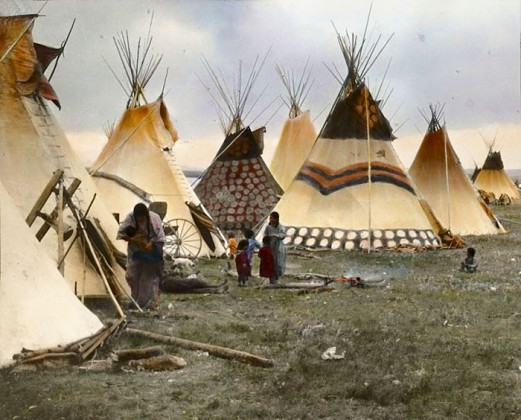15+ rare captivating colour of native American photos 1800s - Living ...