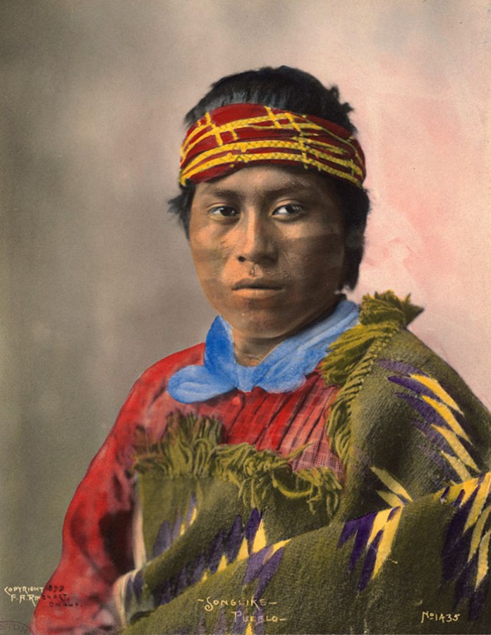 15+ rare captivating colour of native American photos 1800s - Living ...