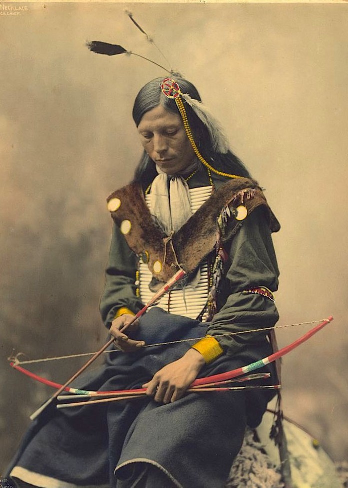 15+ rare captivating colour of native American photos 1800s - Living ...