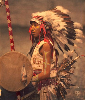 15+ rare captivating colour of native American photos 1800s - Living ...