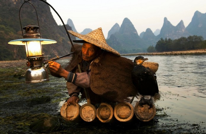 Cormorant fishing Guilin — Meet the legendary fishermen of Li river ...