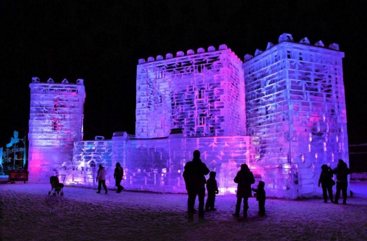 quebec winter carnival ice castle 2v - Living + Nomads – Travel tips ...