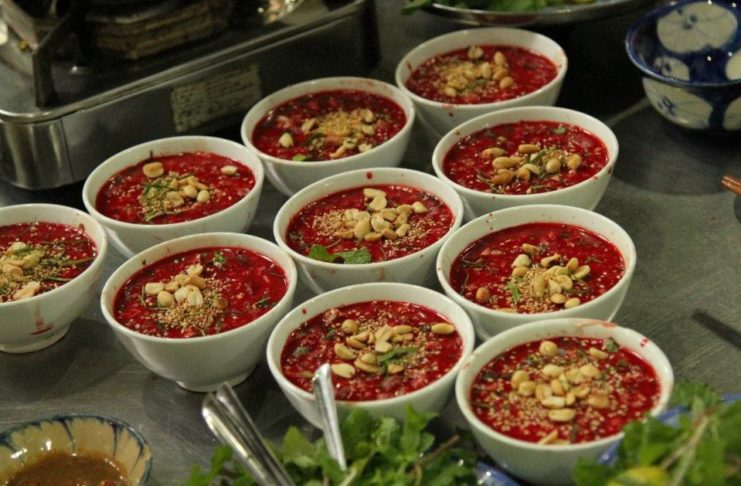 tiet canh blood pudding weird vietnamese foods - Living + Nomads ...