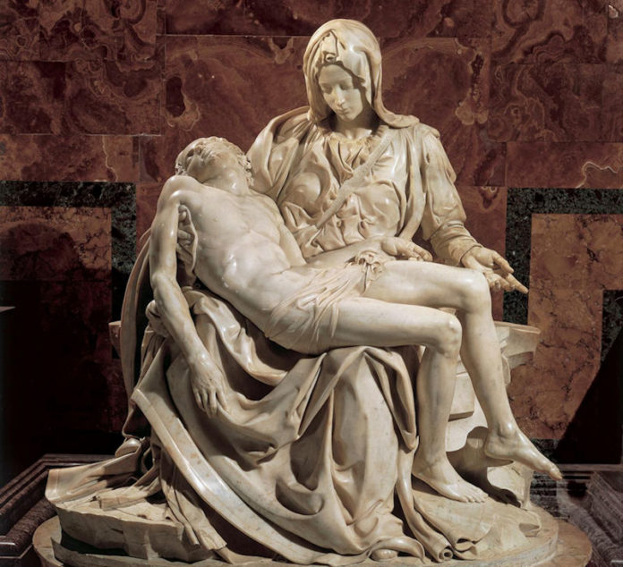 Pietà — The Michelangelo's sculpture masterpiece - Living + Nomads ...