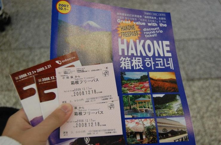 Hakone Freepass Map of Travel - Living + Nomads – Travel tips, Guides ...