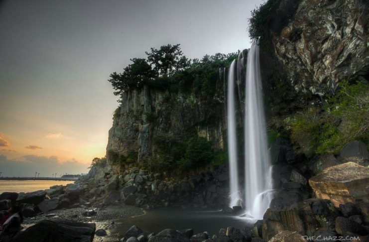 Jeonbang falls,jeju day trip,jeju island trip blog,jeju itinerary blog ...