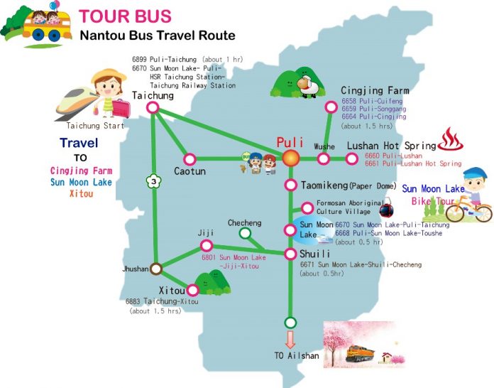 Trip to Sun Moon Lake — How to get to Sun Moon Lake from Taichung ...