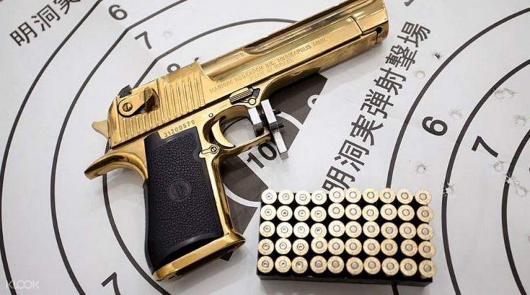 Myeongdong real gun shooting range — Experience as a gunner, real gun ...