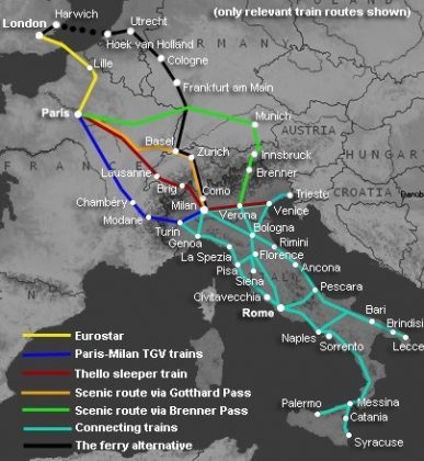 Guide to rail transport in Italy — How to travel around Italy by train ...