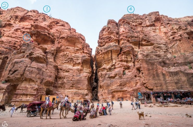 Temples hidden in the valley. petra jordan - Living + Nomads – Travel ...