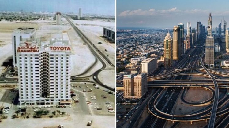 Dubai then and now photo — 17+ Dubai before and after pictures show how ...