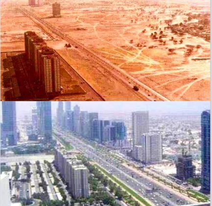 Dubai then and now photo — 17+ Dubai before and after pictures show how ...