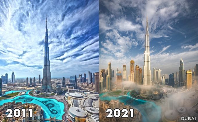 Dubai then and now photo — 17+ Dubai before and after pictures show how ...