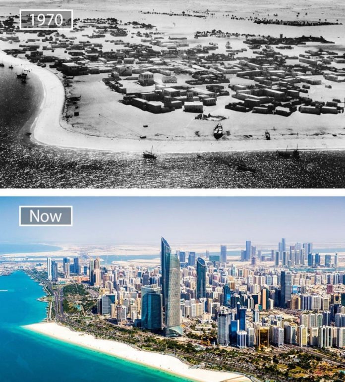 Dubai then and now photo — 17+ Dubai before and after pictures show how ...